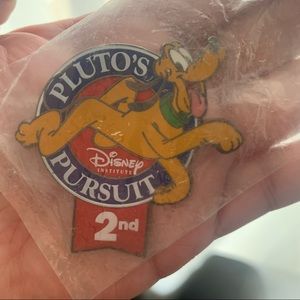 Disney | Other | Disney Plutos Pursuit 2nd Place Award Pin | Poshmark